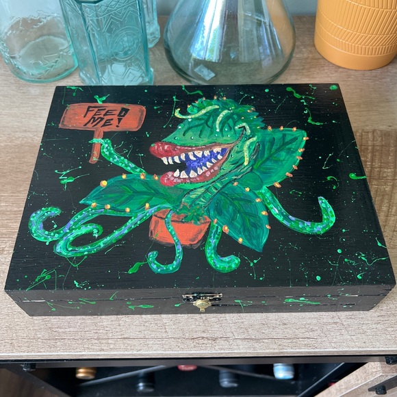 Art | Little Shop Of Horrors Audrey 2 Alien Man Eating Plant Feed Me ...